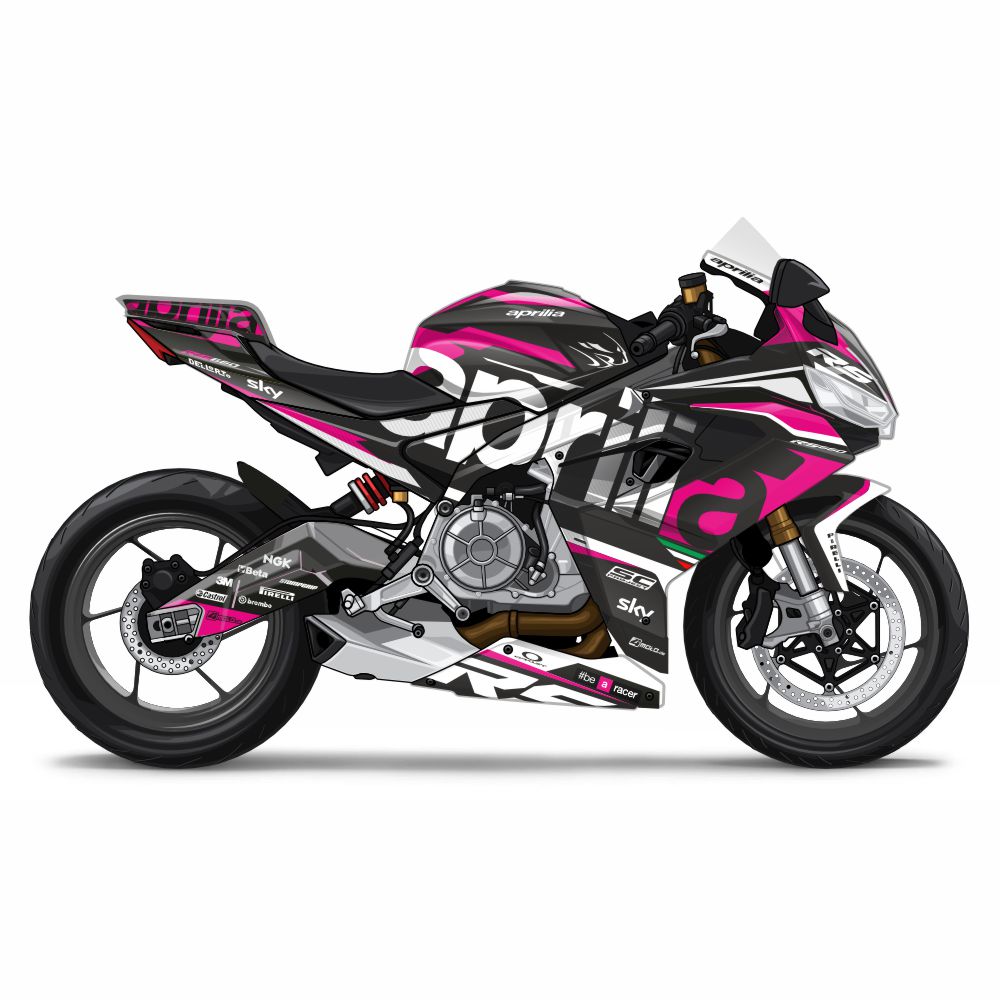 aprilia bikes coloring pages