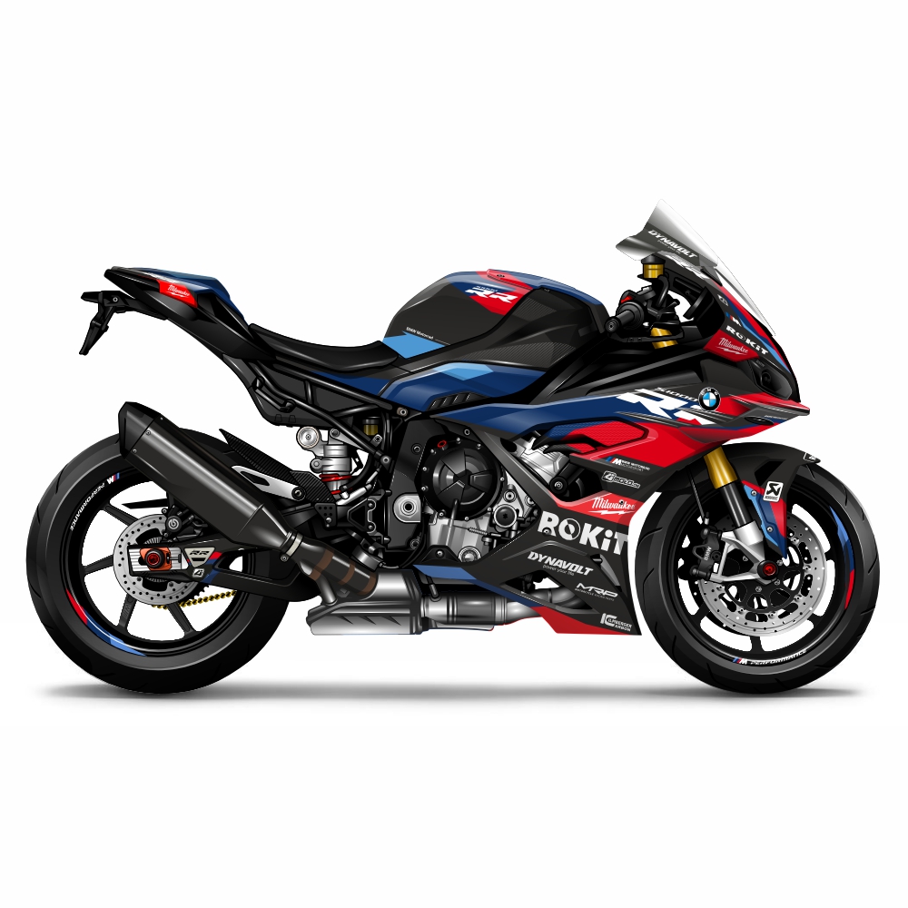 4moto® - BMW S1000RR "RACE-M" Bikedekor Motorrad Folieren????