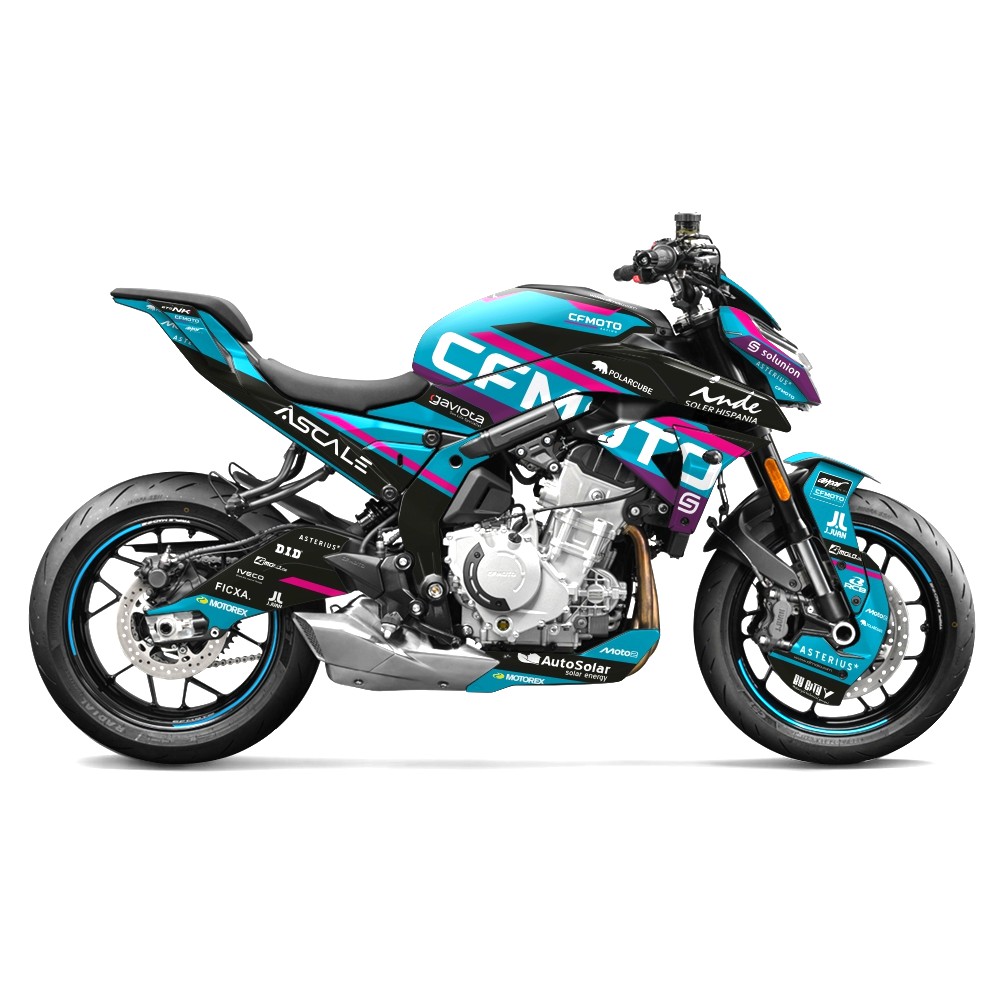4moto® - CFMoto 675NK (25 - _) "ASPAR" Dekor Graphics