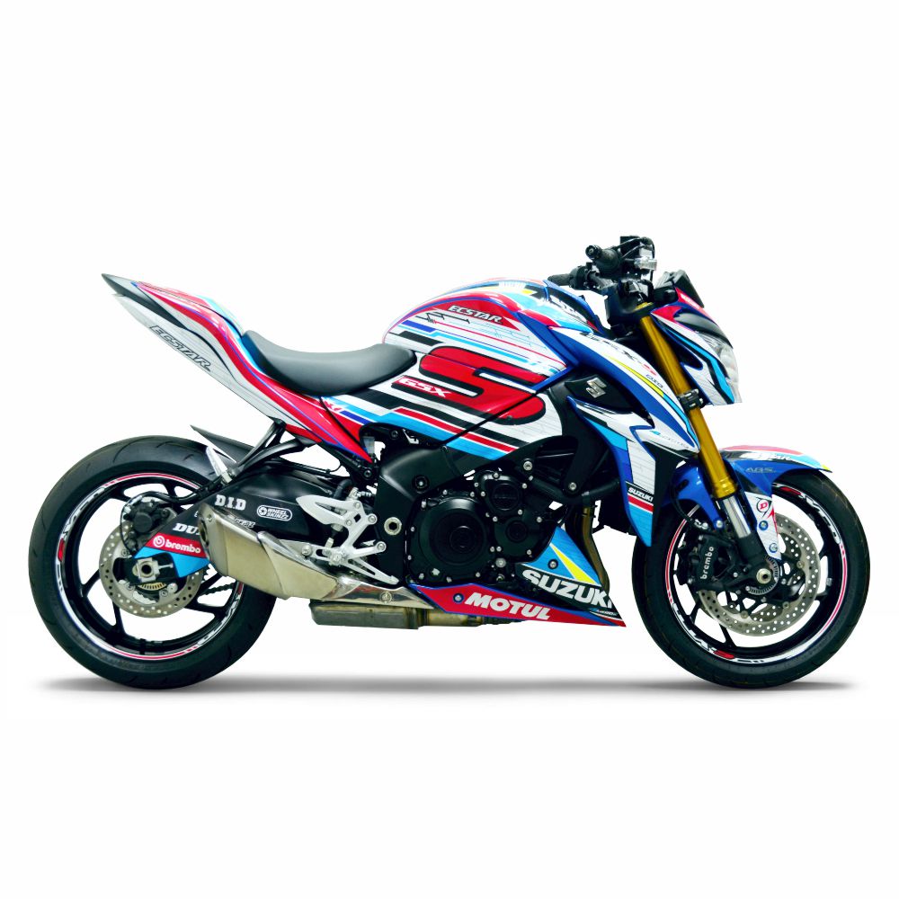 Suzuki Gsxr 1000 Personalizada Carbon Fiber Blue Yoshimura Edition