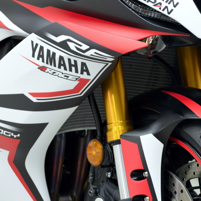 4moto® - YAMAHA R6 RJ17 17- "Movistar Replica" Dekor Stickerkit Graphics